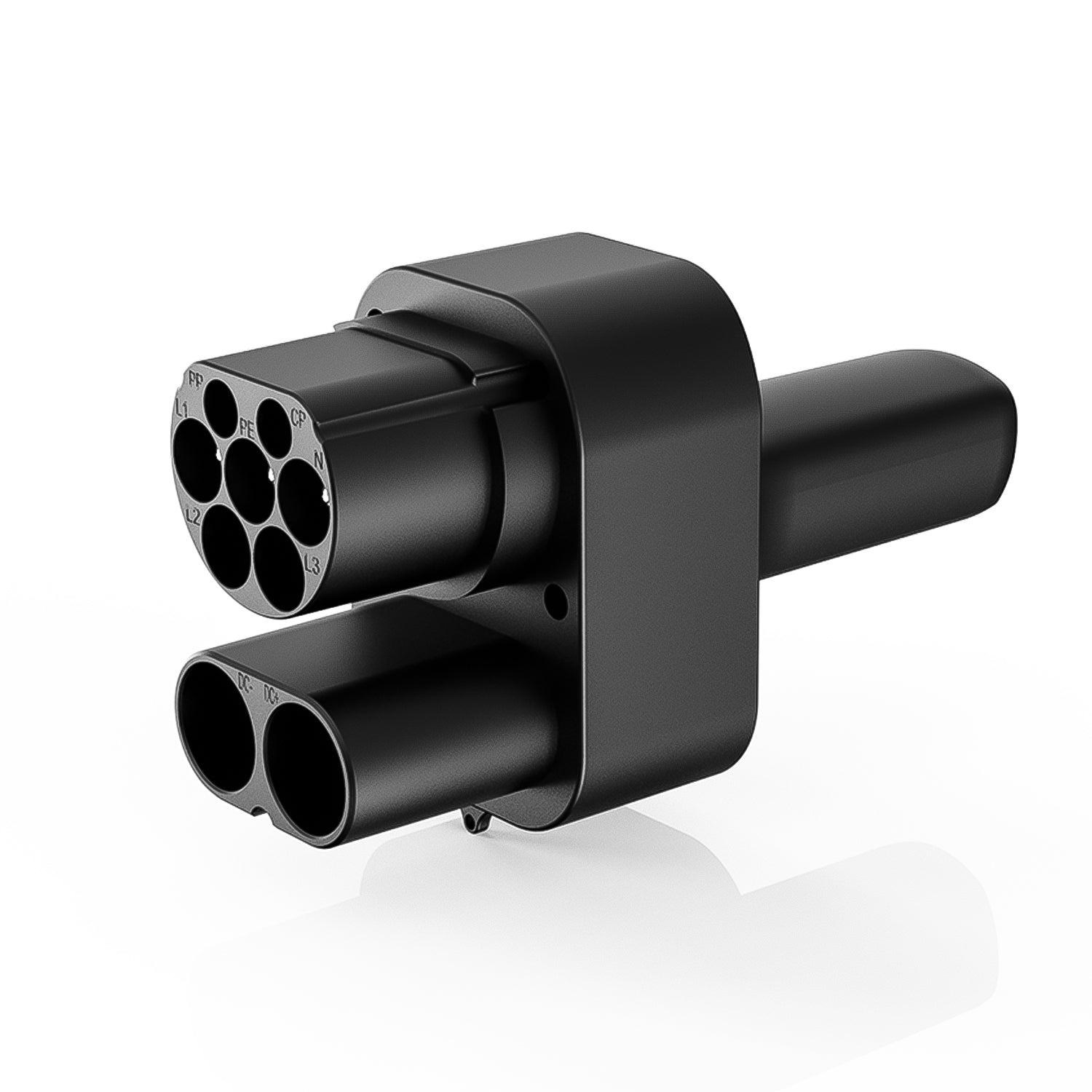 CCS Combo 2 to NACS Adapter for Cybertruck Dual DC + Type 2 AC(400 kW ...