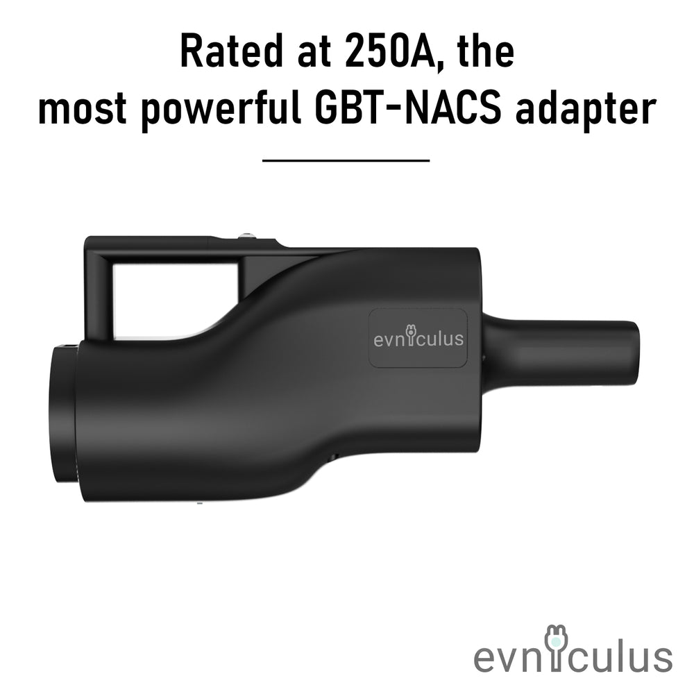 GBT to NACS DC Fast Charging Adapter - 250kW | Evniculus
