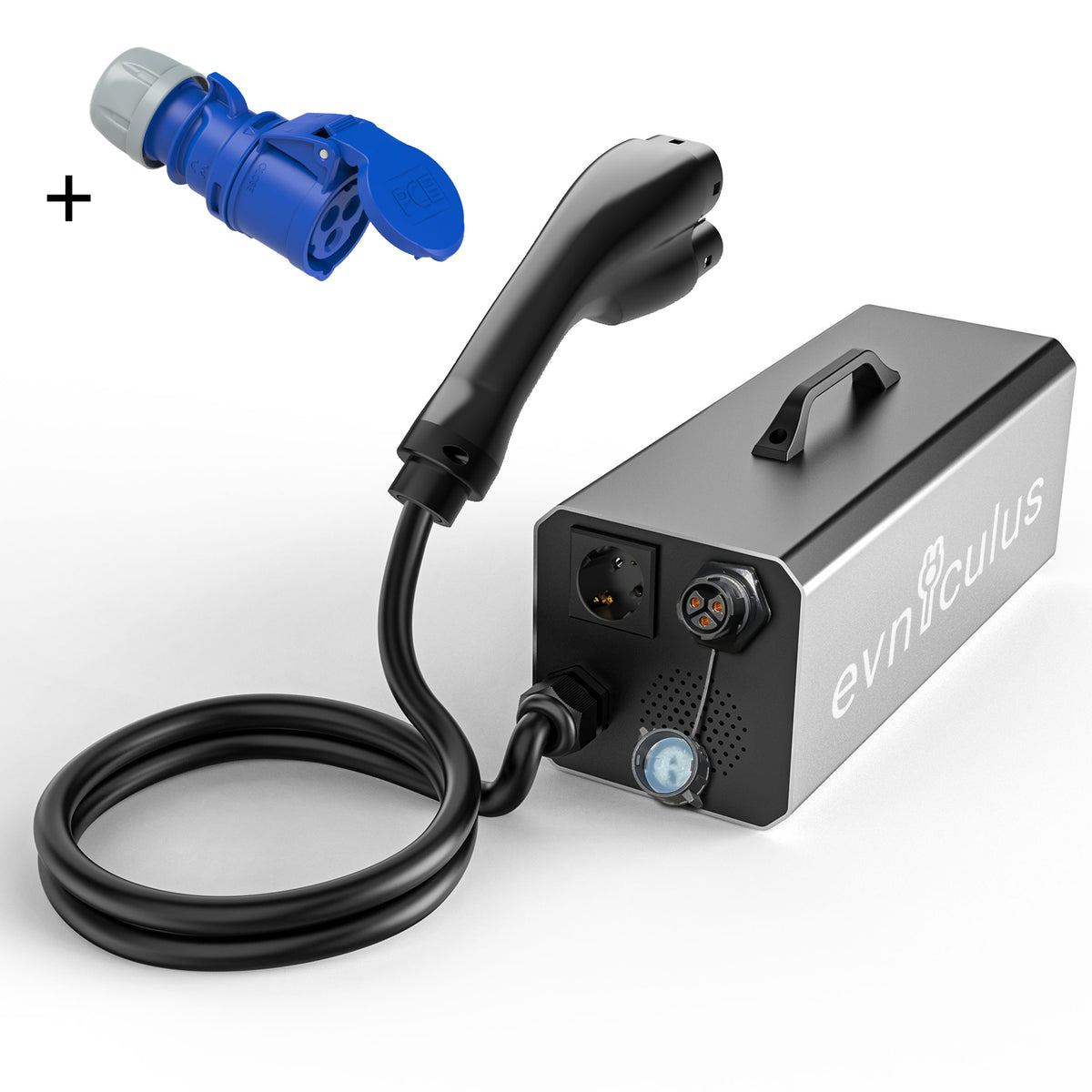 Tesla V2L Discharger 7 kW CCS2 with CEE 32A | Evniculus